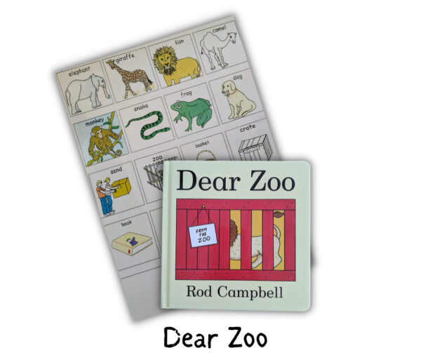 Story Book Activities - Stories adapted for PECS (AAC system)