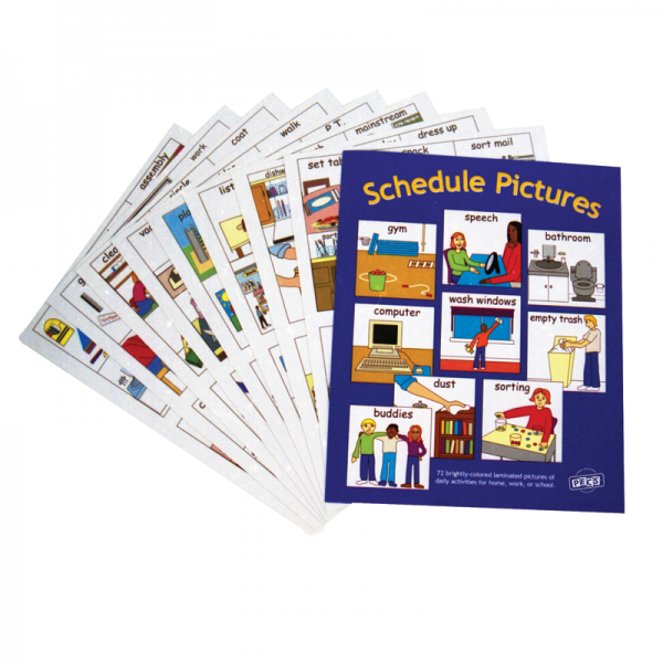 Visual Schedule Picture Set - Schedule Board Picture Set