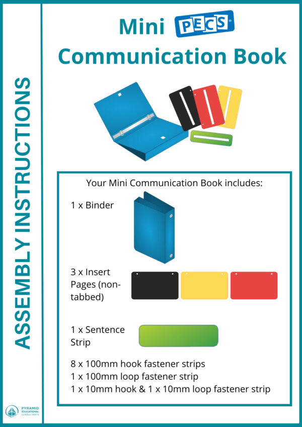 Communication Book for PECS® - alternative communication book