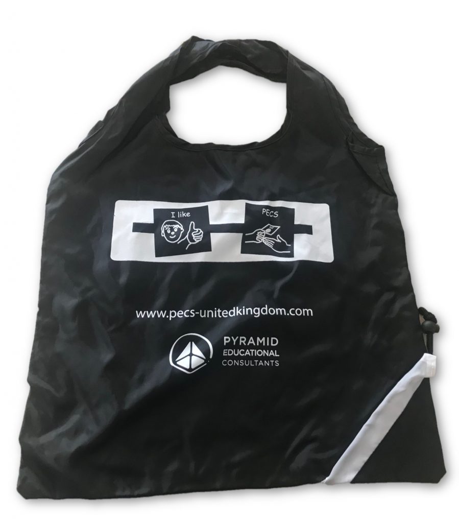 "I Like PECS" Bag NEW Folding Bag - Pyramid Educational Consultants UK