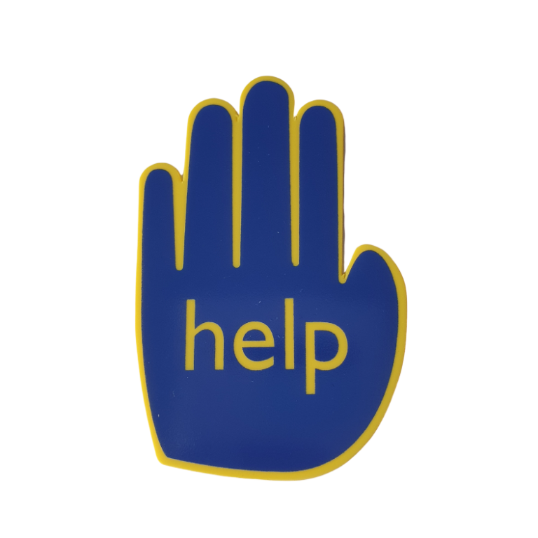 Help Card - Singular PECS Card along with 'Wait' and 'Break'