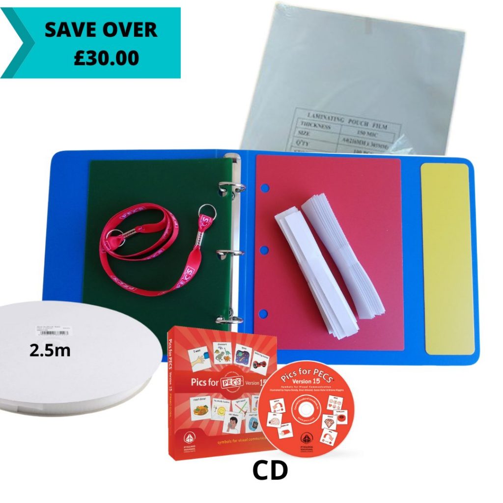 Home & School School Saver Packs PECS communication books